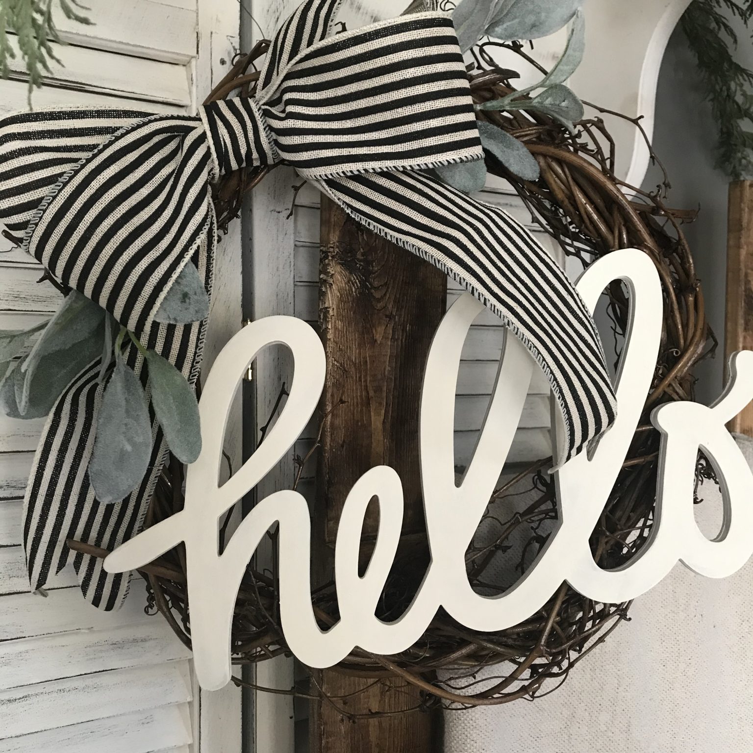 New Hello Wreath Craft Class March 4 SOLD OUT | Heritage Sylvania